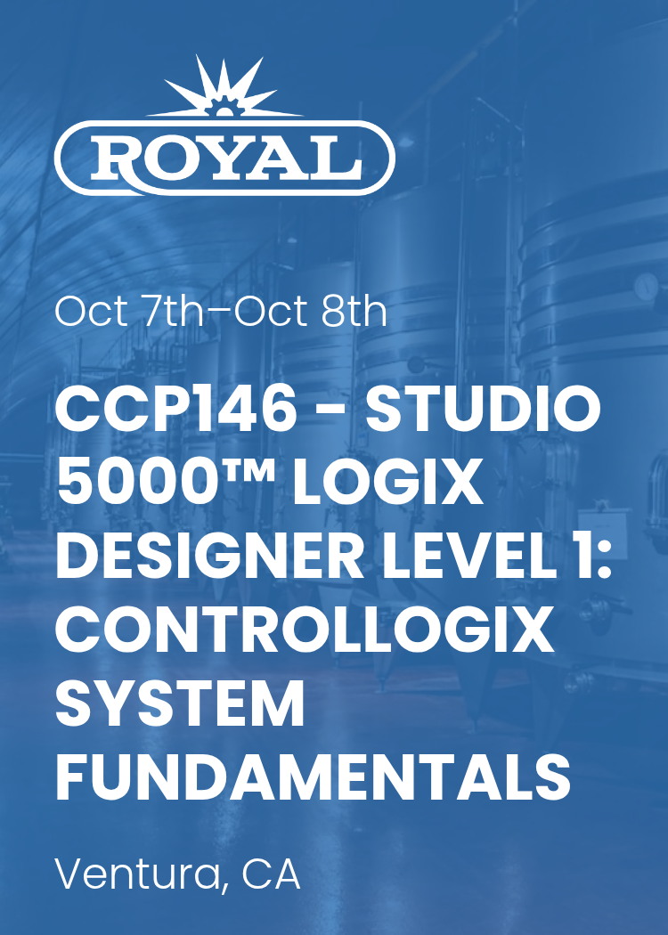 CCP146 - Studio 5000™ Logix Designer Level 1: ControlLogix System ...