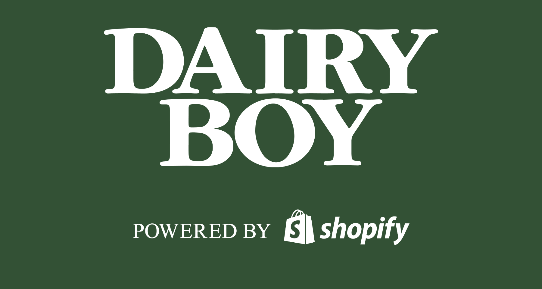 Dairy Boy Pop-up