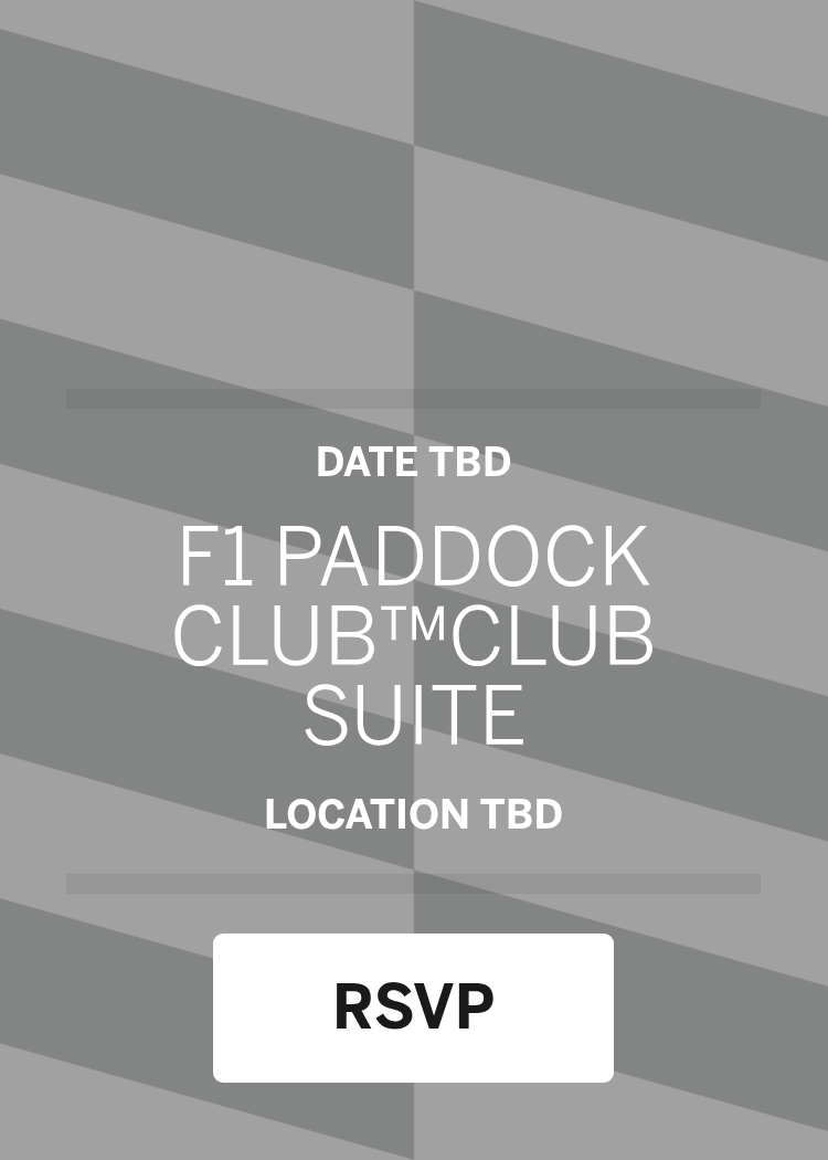 F1 PADDOCK CLUB™CLUB SUITE EN