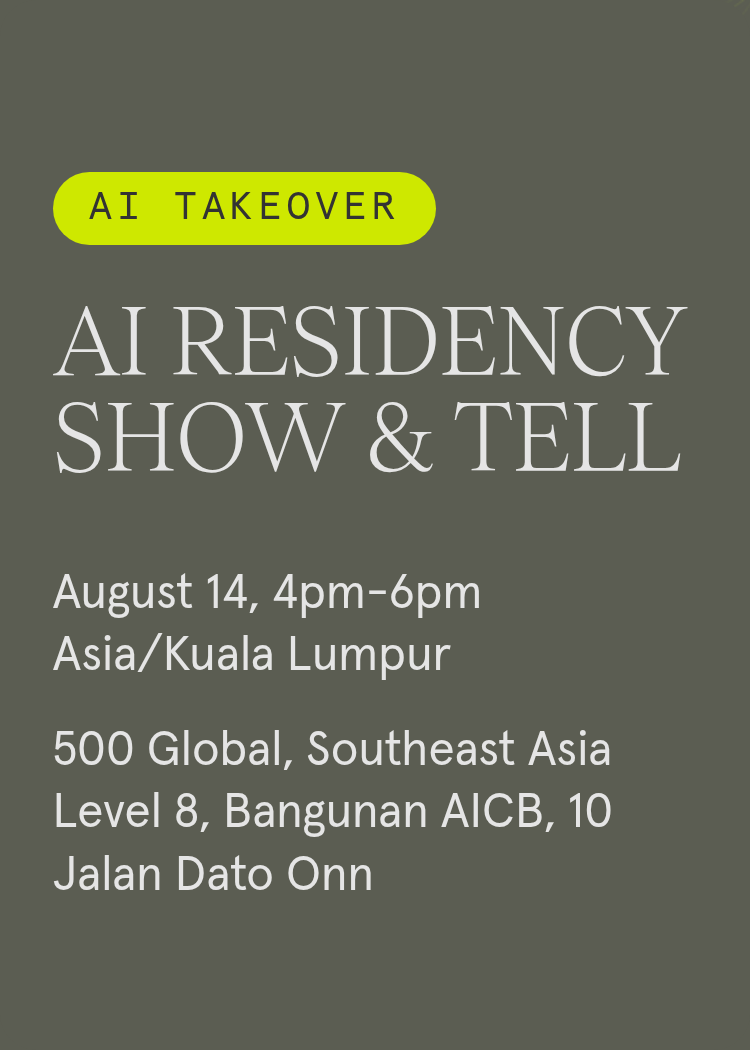 AI RESIDENCY SHOW & TELL