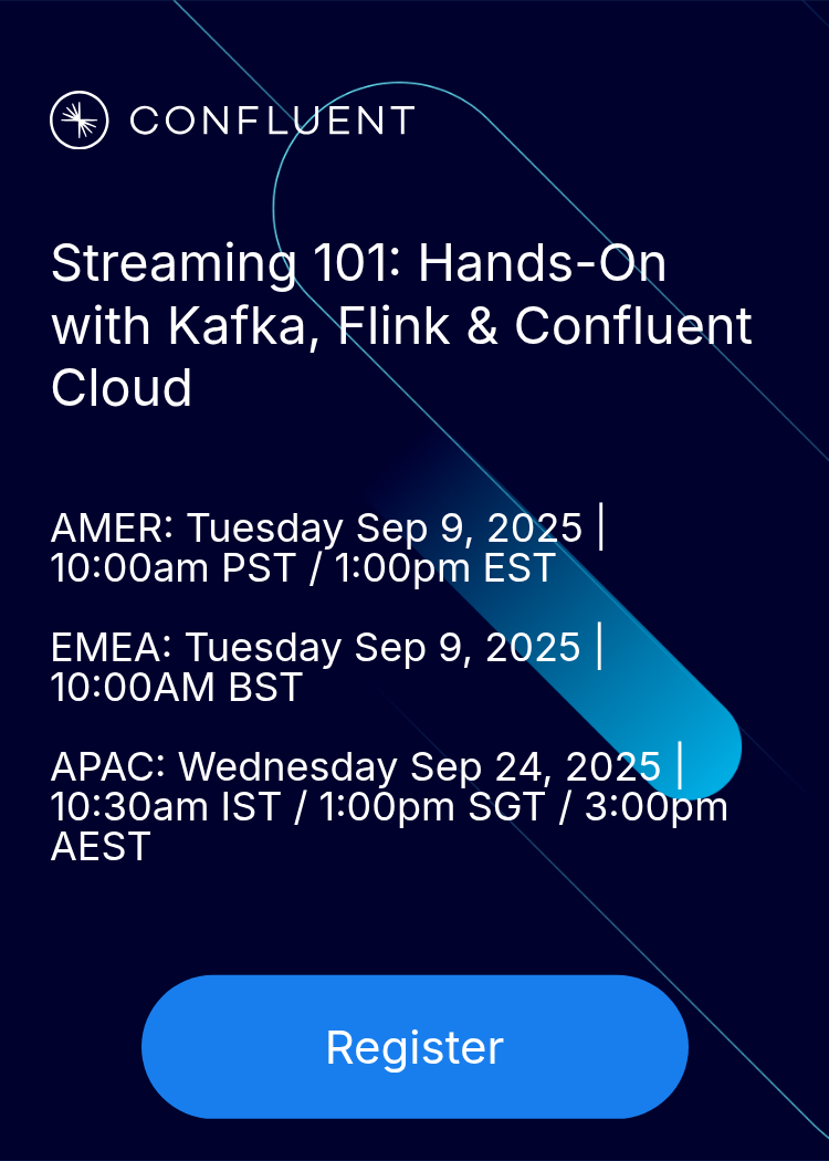 Streaming 101: Hands-On with Kafka, Flink & Confluent Cloud