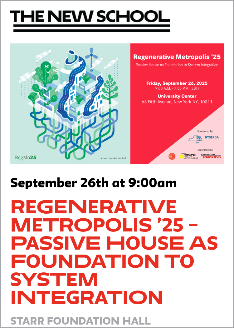 Regenerative Metropolis ’25 – Passive House as Foundation to System ...