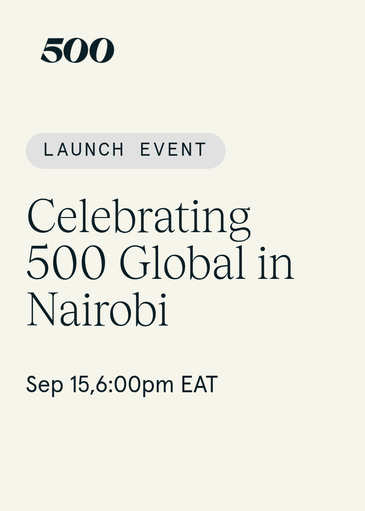 Celebrating 500 Global in Nairobi