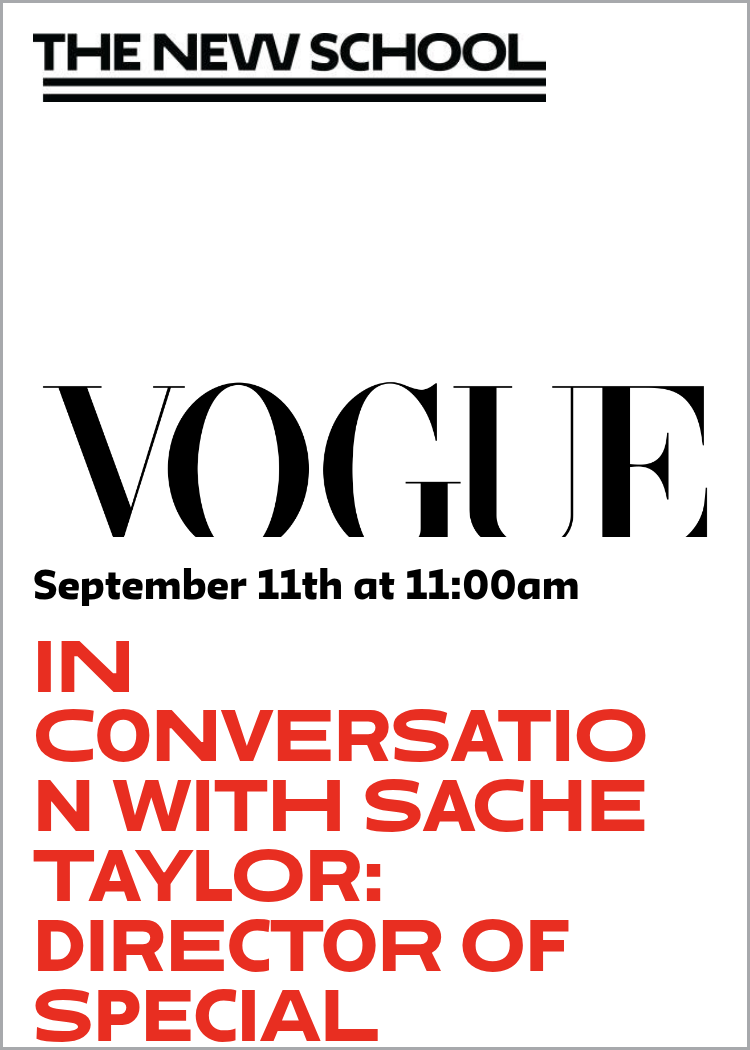 In Conversation with Sache Taylor: Director of Special Events at Vogue