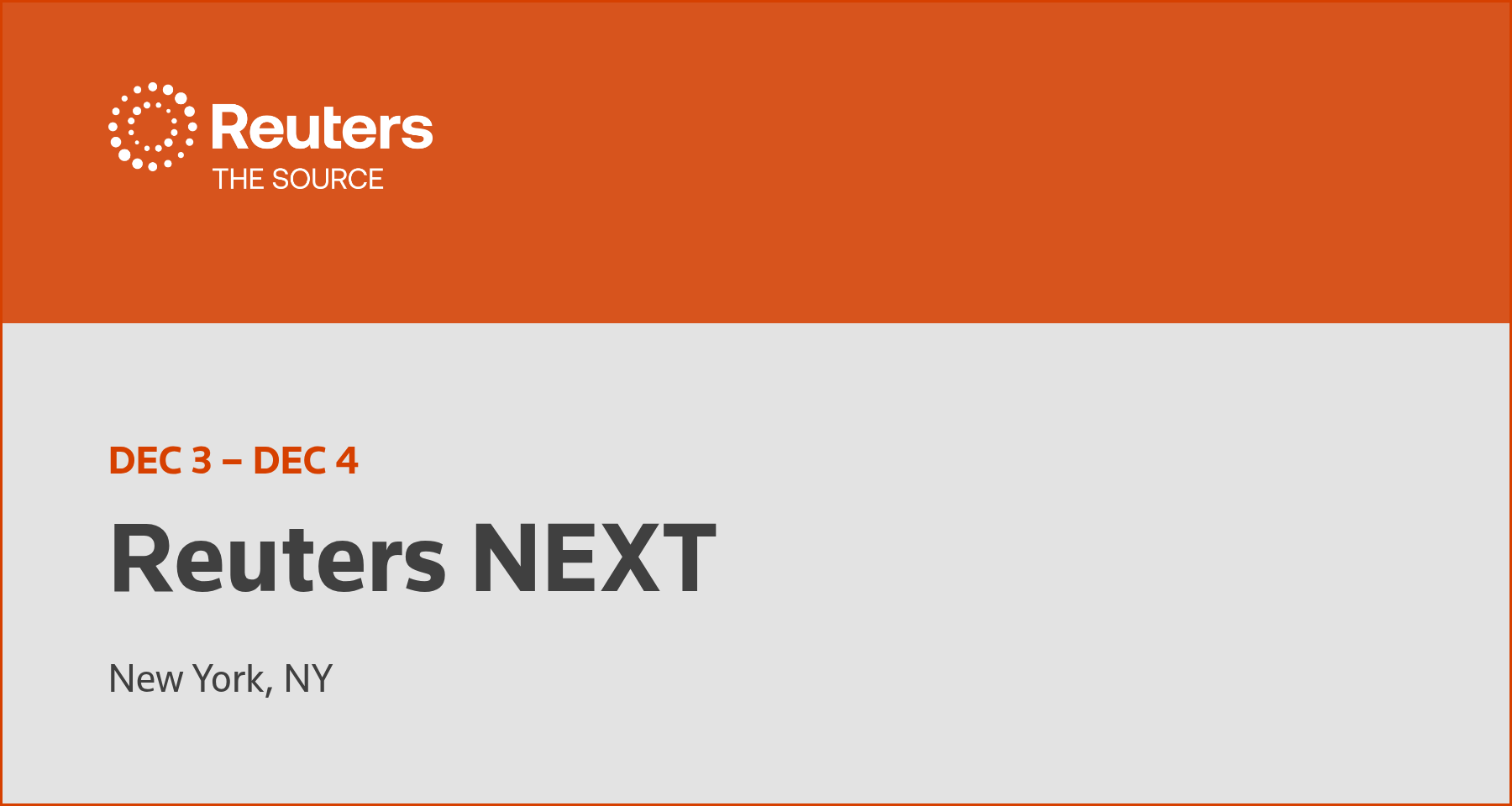 Reuters NEXT
