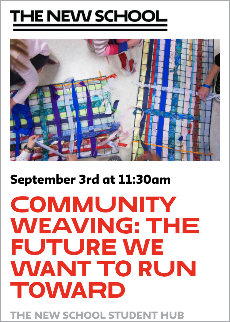 Community Weaving: The Future We Want to Run Toward