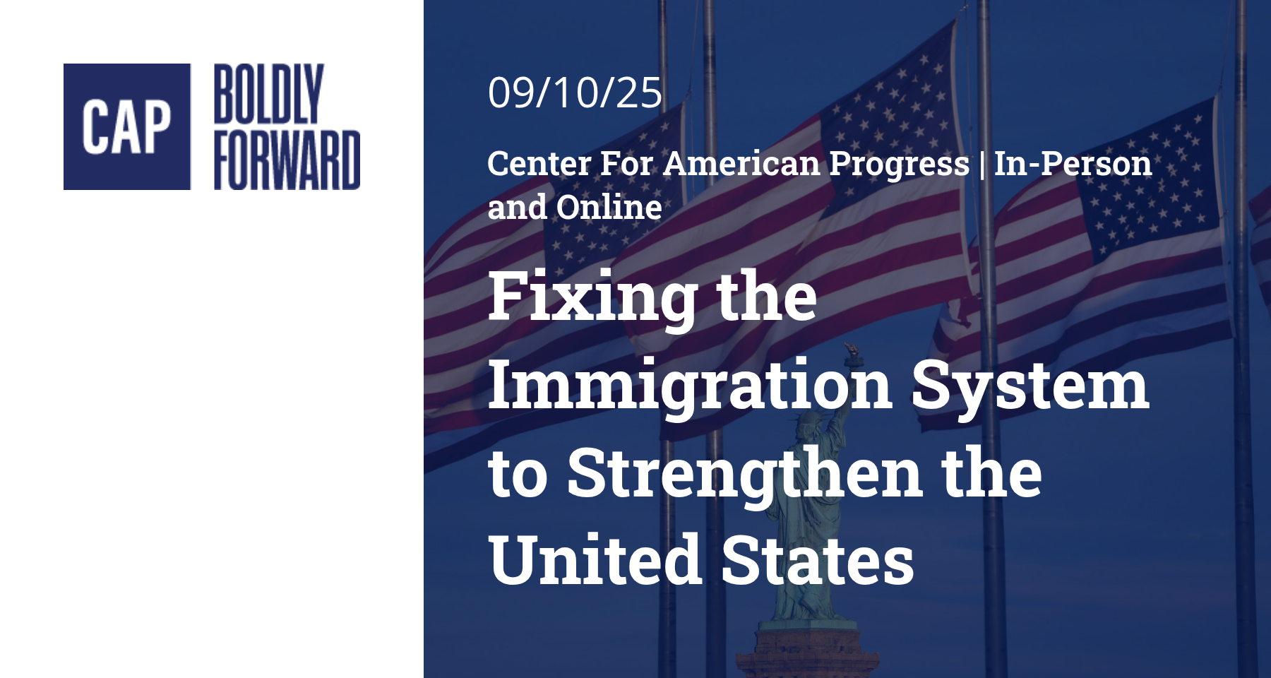 Fixing the Immigration System to Strengthen the United States