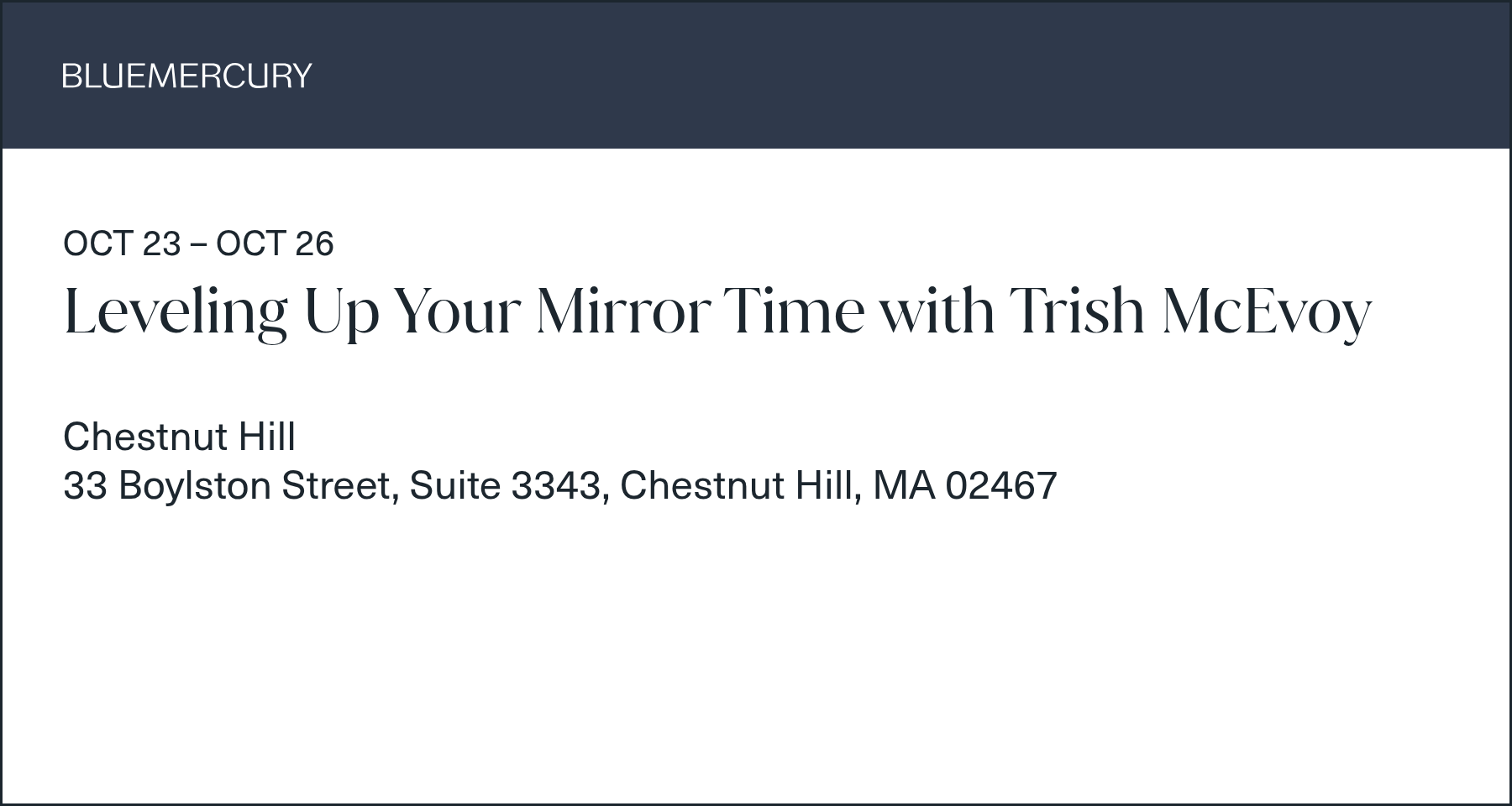Leveling Up Your Mirror Time with Trish McEvoy