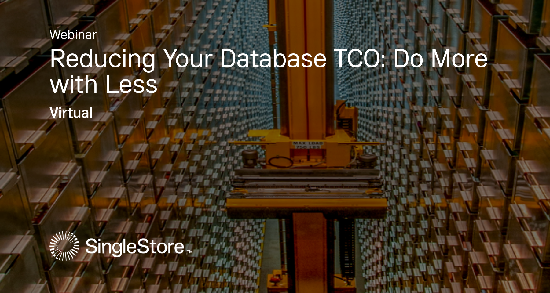 Reducing Your Database TCO: Do More with Less