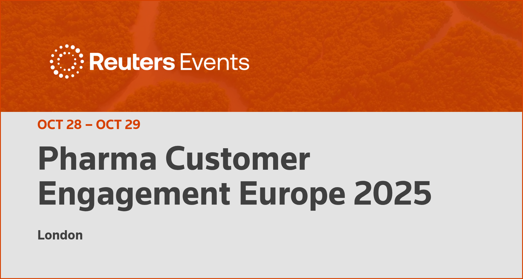 Agenda - Pharma Customer Engagement Europe 2025