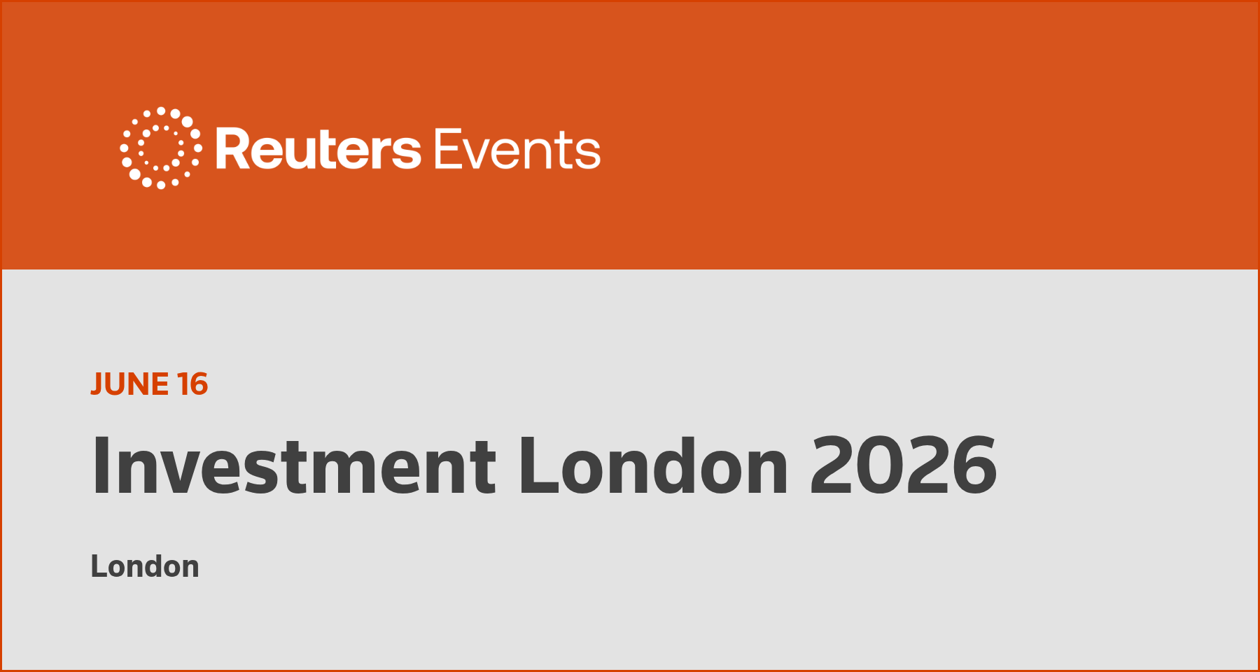 Home - Investment London 2026