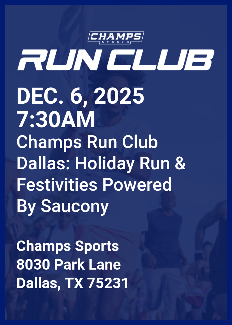 Champs Run Club Dallas: Holiday Run & Festivities Powered By Saucony