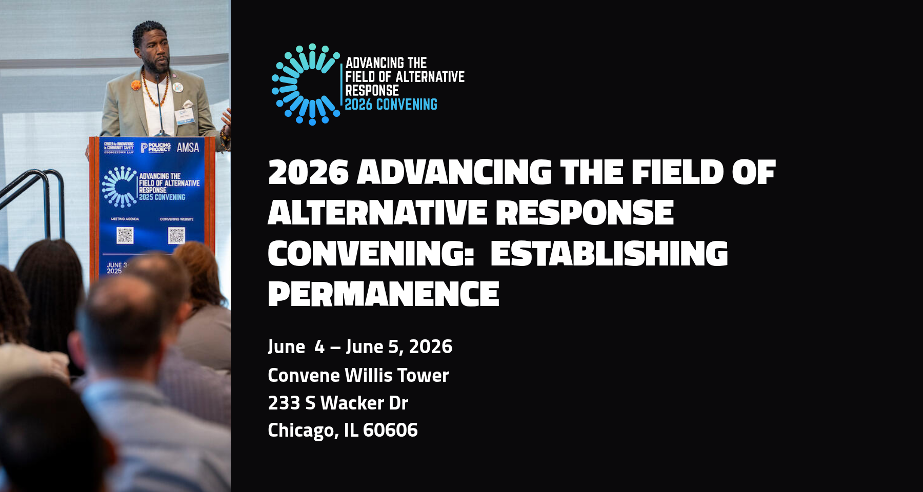2026 Advancing the Field of Alternative Response Convening