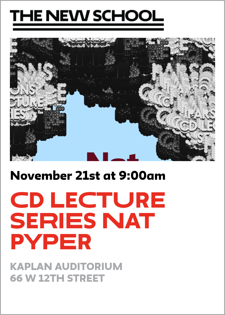 CD Lecture Series: Nat Pyper