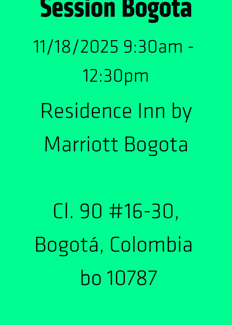 Enablement Session Colombia