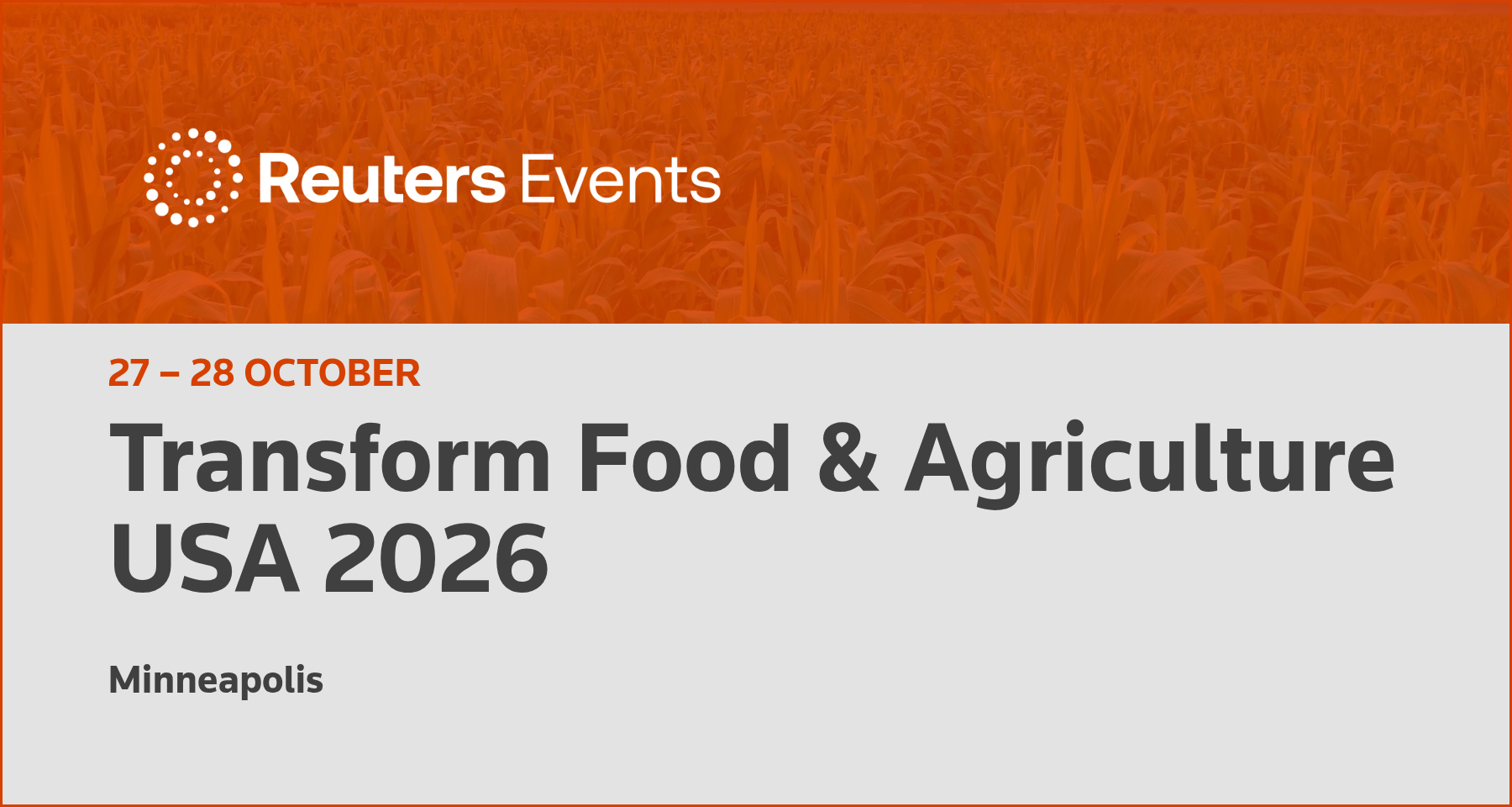 Home - Transform Food & Agriculture USA 2026