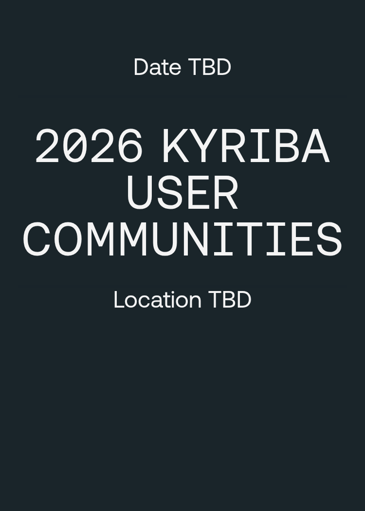 2026 Kyriba User Communities