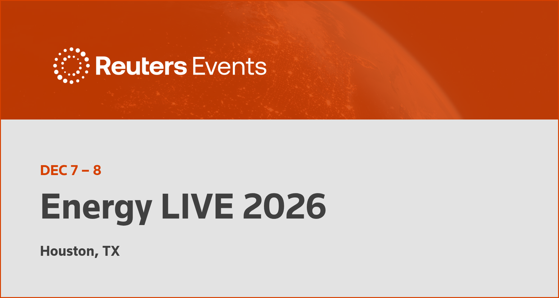 Home - Energy LIVE 2026