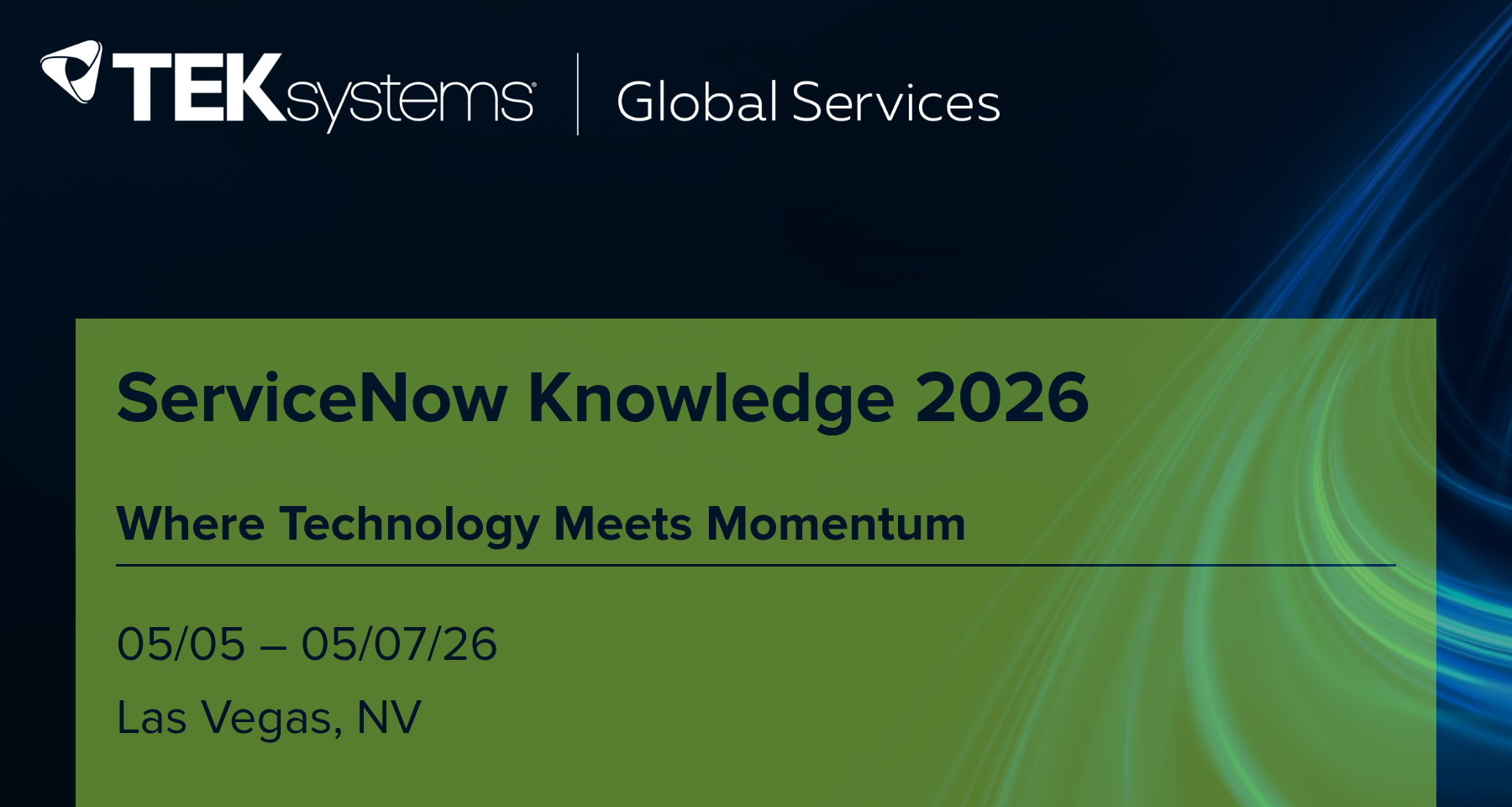 ServiceNow Knowledge 2026