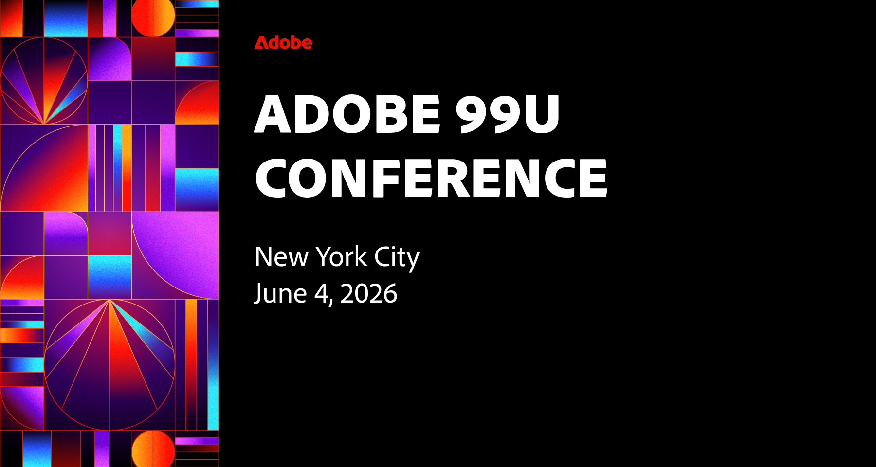 Adobe 99U Conference