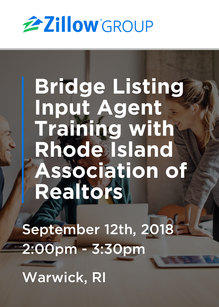 Bridge Listing Input Agent Training with Rhode Island Association of Realtors