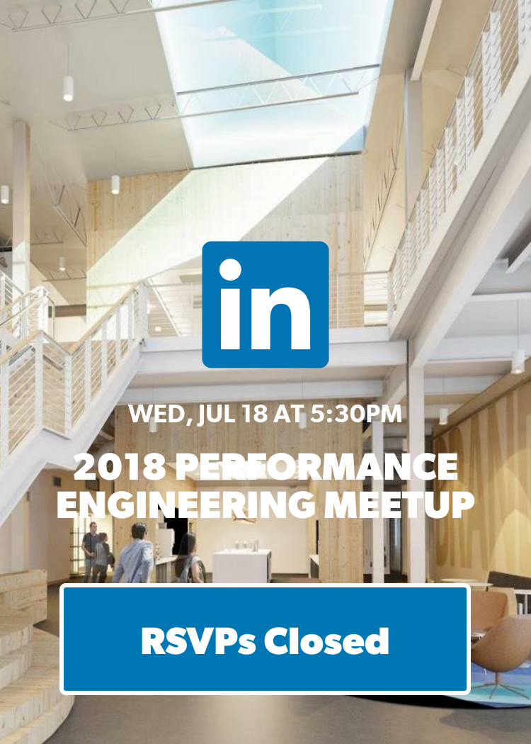 2018 Performance Engineering Meetup